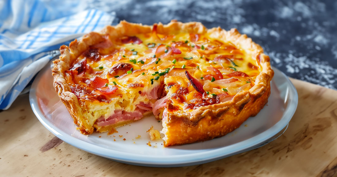Tarte Jambon Gruyère Savoureuse – Recettes
