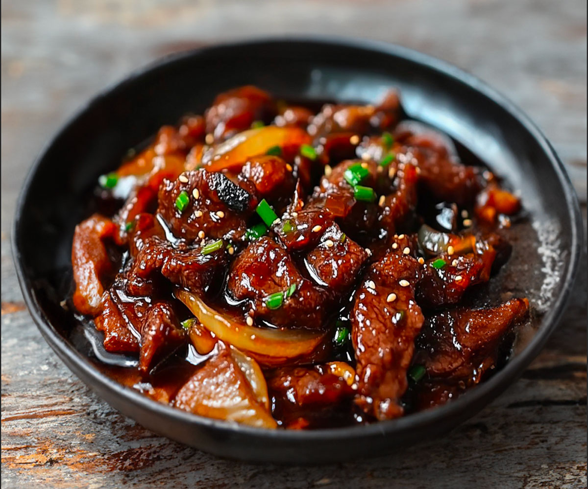 🍽️ Bœuf Caramélisé aux Oignons et Sauce Soja : Un Plat Savoureux et ...
